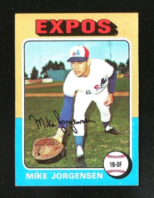1975 Topps SET BREAK #286 MIKE JORGENSEN MONTREAL EXPOS (SB1) | eBay