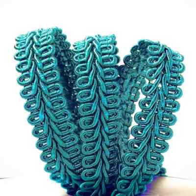 1/4"Gimp Braid Trim Turquoise color price for 9-yards | eBay
