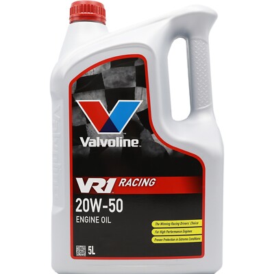 Valvoline VR1 Racing 20w-50 Engine Oil 5 Litres 5L 8710941023021 | eBay