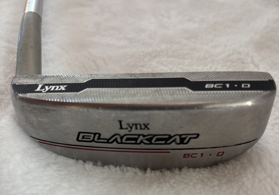 Lynx Black Cat BC1-D Heel Shafted 33” Golf Club Putter - Left Hand | eBay