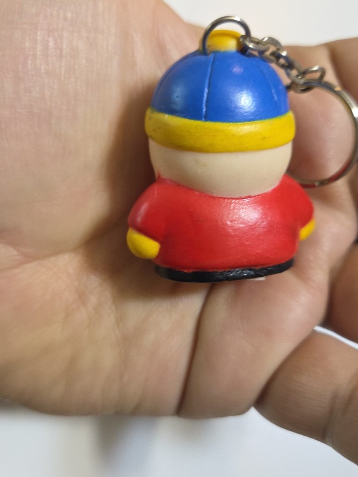 VINTAGE ERIC CARTMAN KEYCHAIN 1998 COMEDY CENTRAK SOUTH PARK CARTOON ...