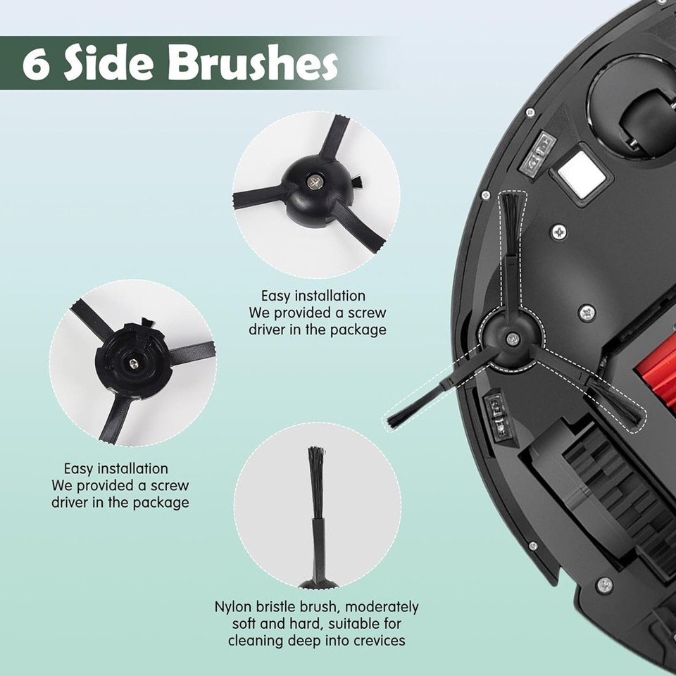 Accessories for Q5 Pro/Q5 Pro+/Q8 Max+/Q8 Max Vacuum Cleaner, Main6657 ...