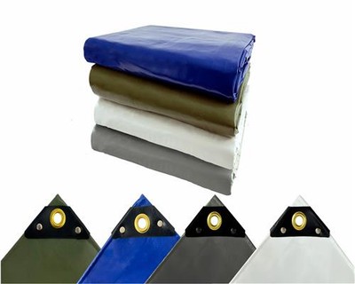 PVC LKW Abdeckplane Schutzplane ca. 650gm² Gewebeplane mit Ösen ...