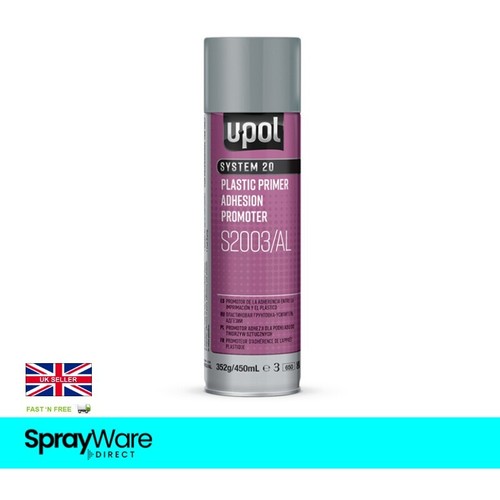 UPOL S2003 1K Plastic Primer Adhesion Promoter Fast Dry System 20 ...