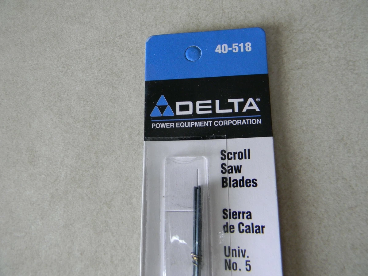 Delta Scroll Saw Blades