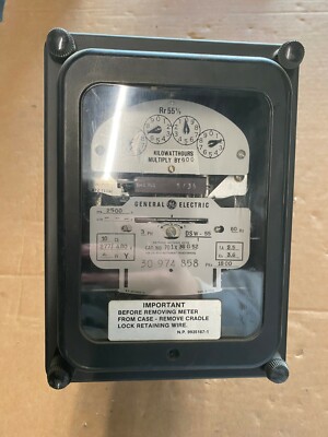 701X36G52 GE Kilowatt Hour Meter Type DSW55 | eBay