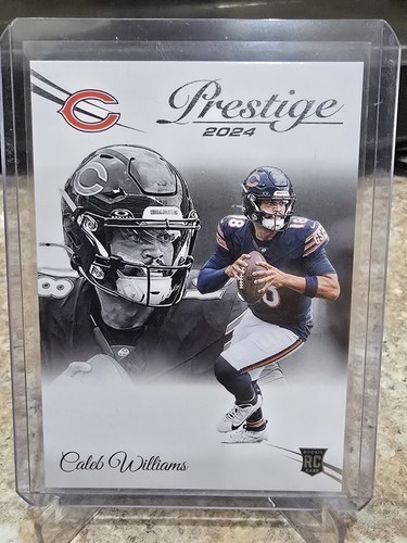 2024 Panini Prestige Caleb Williams ROOKIE #401 1st Card Chicago Bears ...