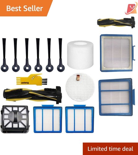 Shark IQ Robot Vacuum Replacement Parts Kit - Main Brush & Filters ...