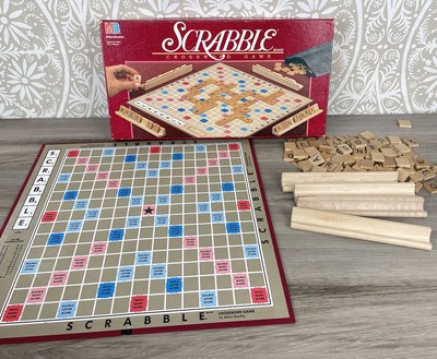 1989 Vintage Scrabble Board Game Milton Bradley MB 100 Pieces | eBay