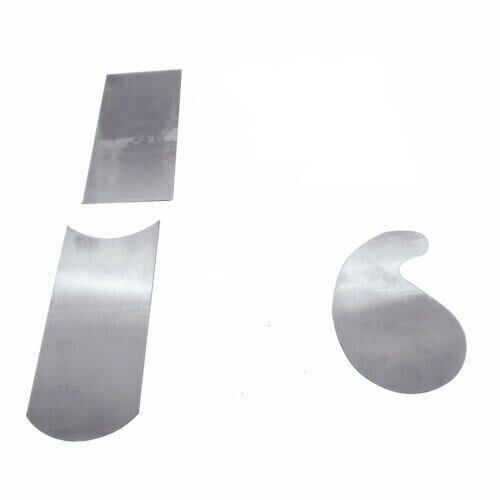 3X Wood Cabinet Scraper Set Steel Hardwood Lumber Hand Tool Sets Card ...