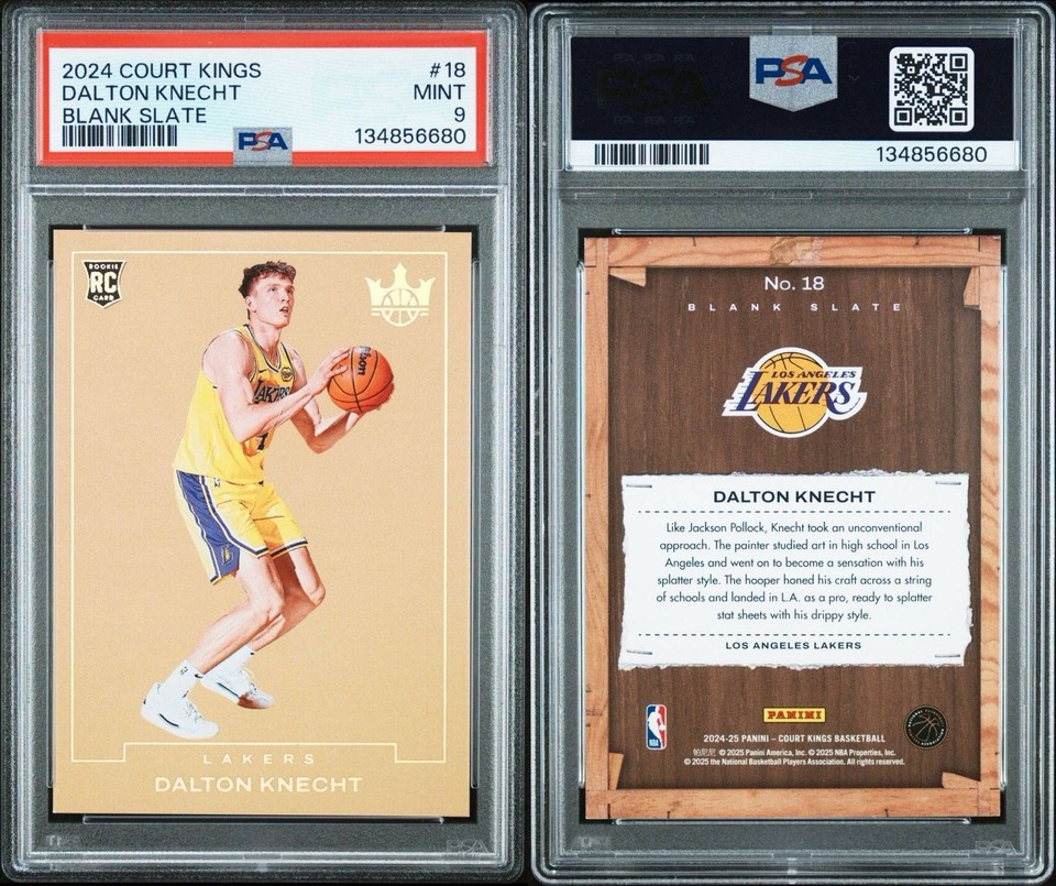 2024 Court Kings Blank Slate Dalton Knecht PSA 9 FREE SHIPPING | eBay