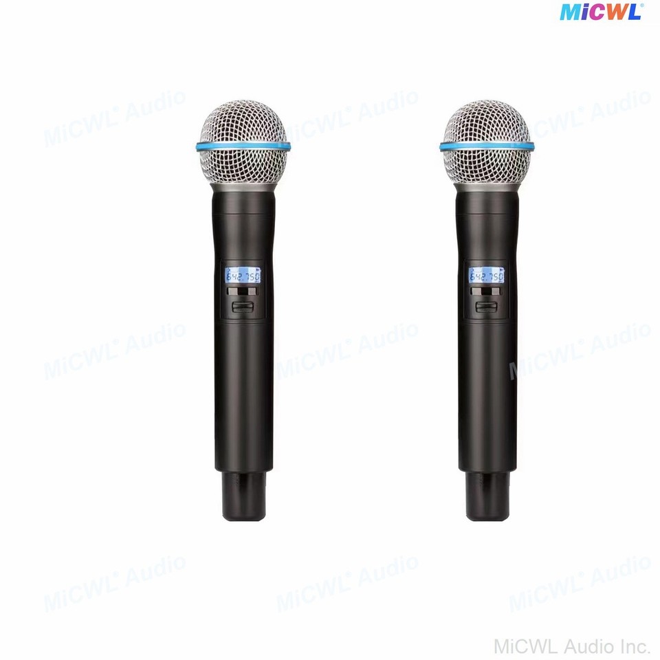ULXD4Q-Beta58 Wireless Microphone System Digital 4 LED Hand Large ...