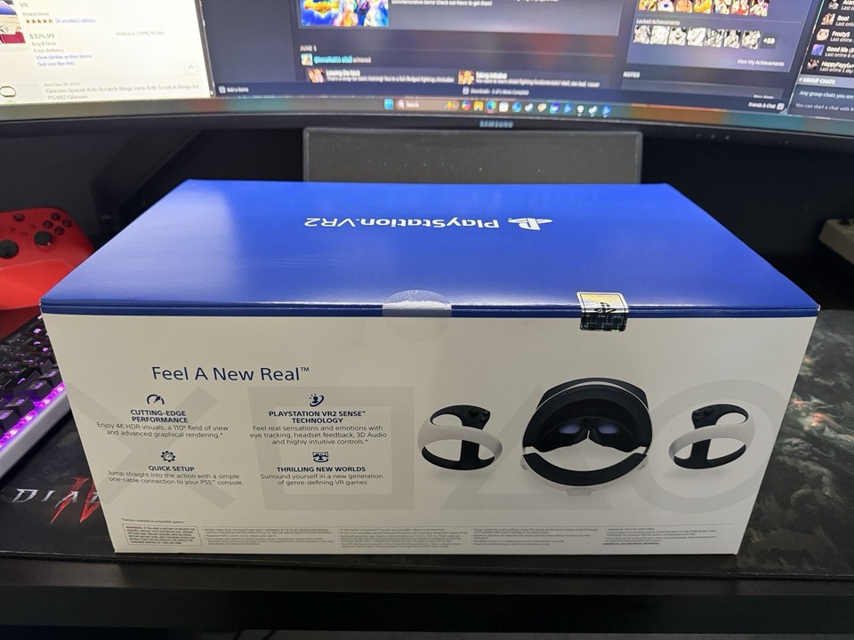 New Sony PlayStation PS5 VR2 SEALED Box | eBay
