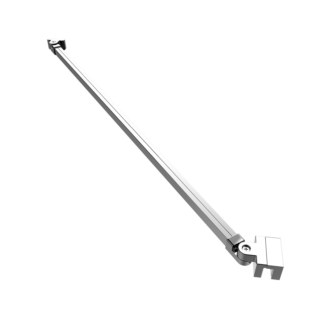 Support Bar Arm for WalkIn Wet Room Shower Screen Panel Glass Angled ...