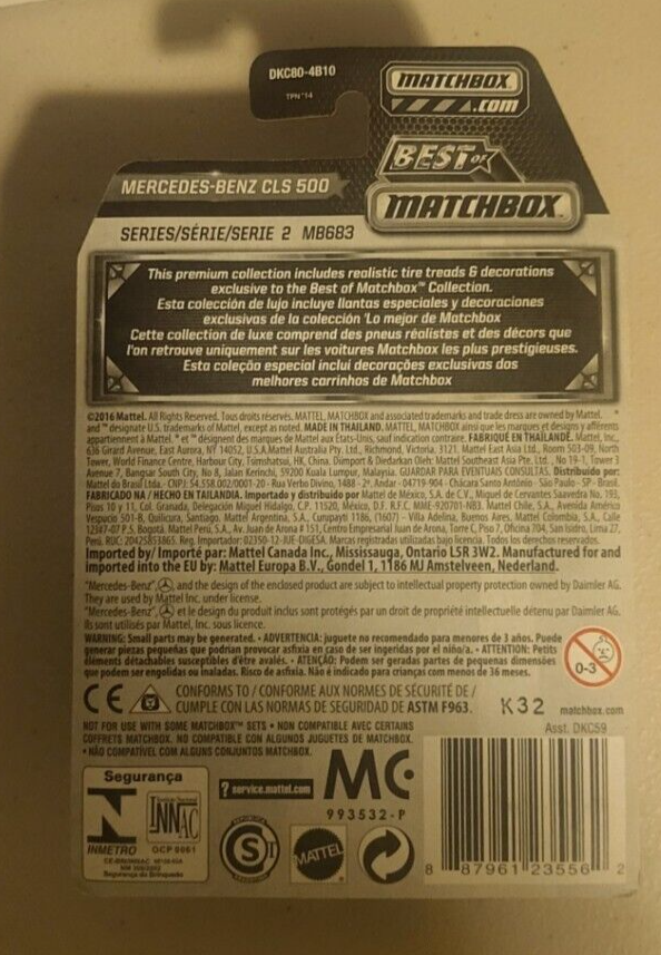 Best Of Matchbox Mercedes Benz CLS 500 * | eBay