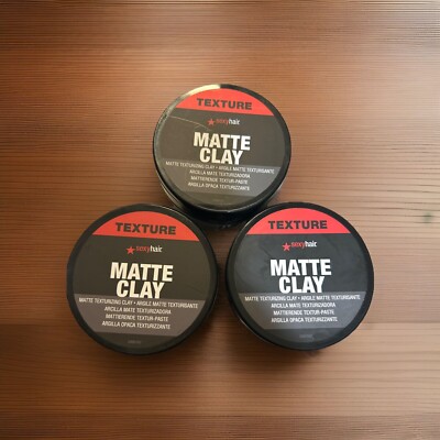Sexy Hair Texture Matte Clay, 2.5oz. (3 PACK) | eBay