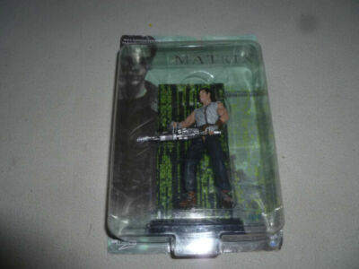 NEW WARNER BROTHERS 2000 MATRIX FILM TANK & NEO MR. ANDERSON 6" FIGURES ...