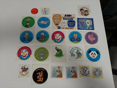 Vintage Lot of 23 Dentist / Doctor Stickers | eBay