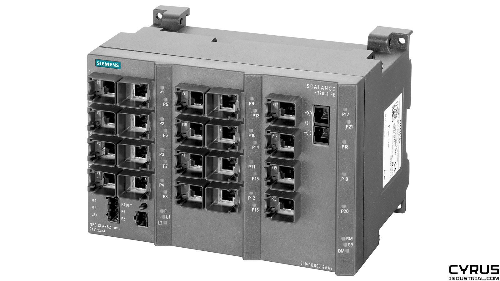 Siemens 6GK5106-2BB00-2AC2 SCALANCE XC106-2, Unmanaged IE switch, 6x 10 ...