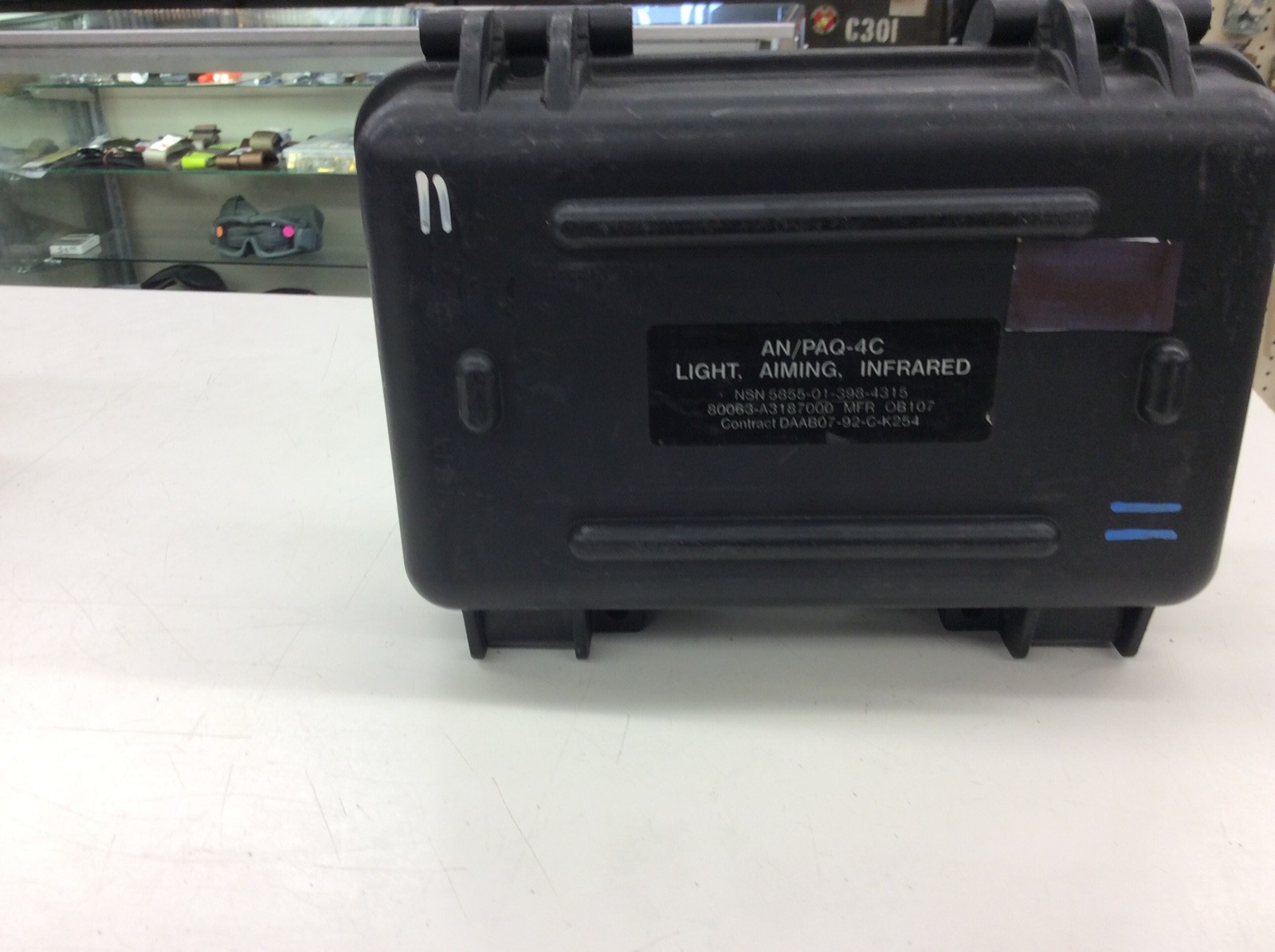 AN/PAQ-4C Aiming Light Infrared hard case | eBay