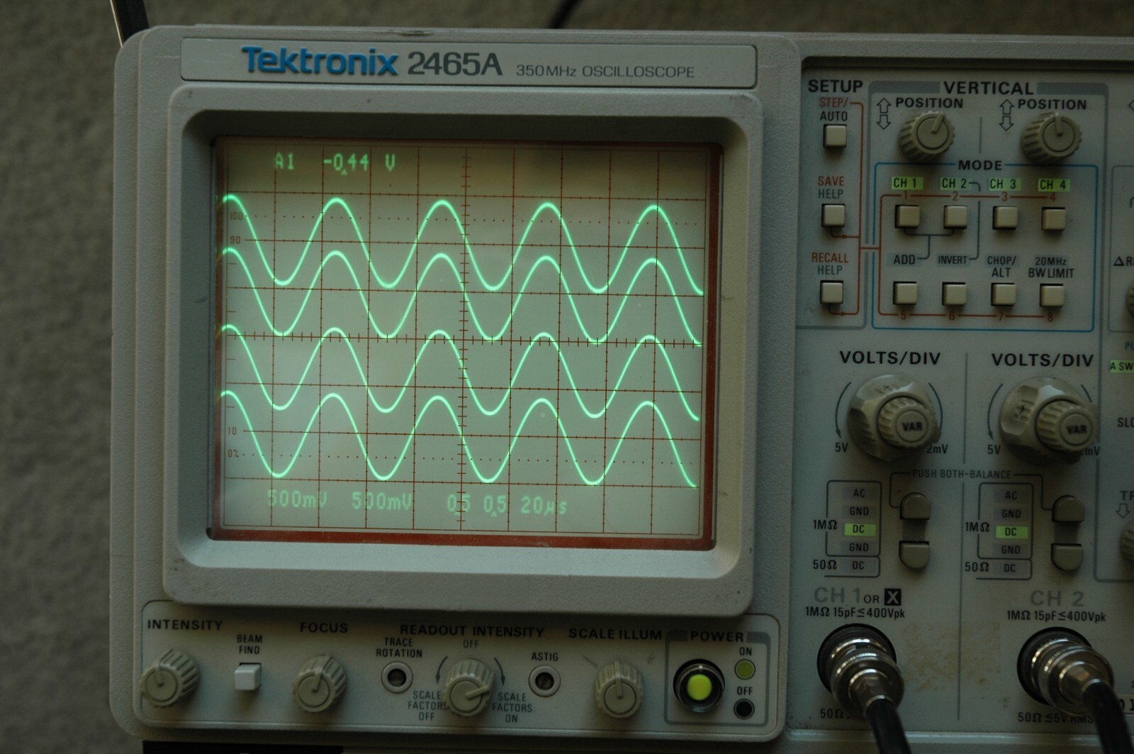 Tektronix 2465A Analog Oscilloscope for sale online | eBay