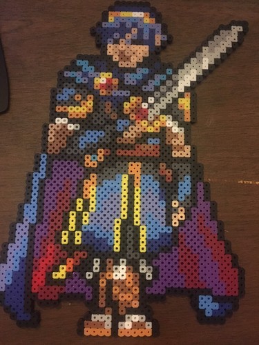 Smash Brothers Marth from Fire Emblem ike corrin bead Sprite design 9 ...