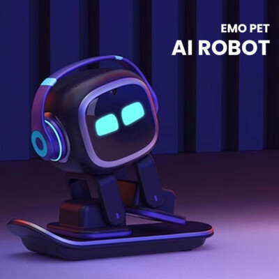 Emo AI Desktop Pet Robot Emotional Voice Interaction Accompanies ...