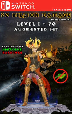 Diablo 3 - Nintendo Switch - Fully Modded Primal Set - Firebird V3 ...