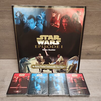 1999 Decipher Star Wars Episode I Customizable Card Game CCG | eBay