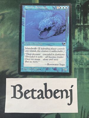 MTG Benthic Behemoth Tempest | eBay