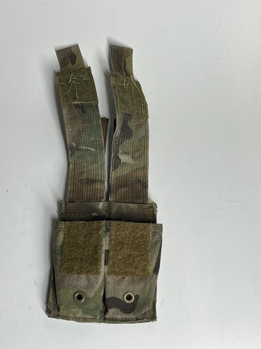 Double Pistol Magazine Pouch Hook And Loop Closure Blackhawk Molle ...