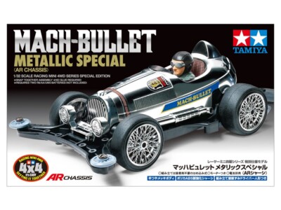 Tamiya 95483 Mini 4WD MACH-BULLET METALLIC SPECIAL (AR CHASSIS) 1/32 | eBay