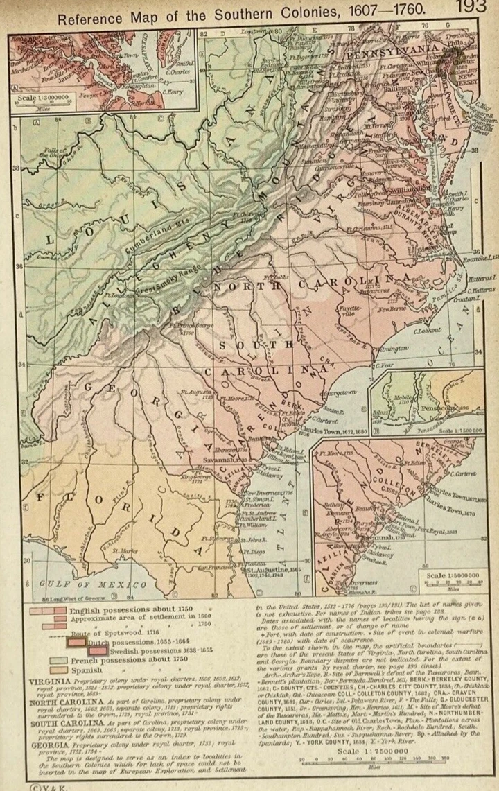 Southern Colonies
