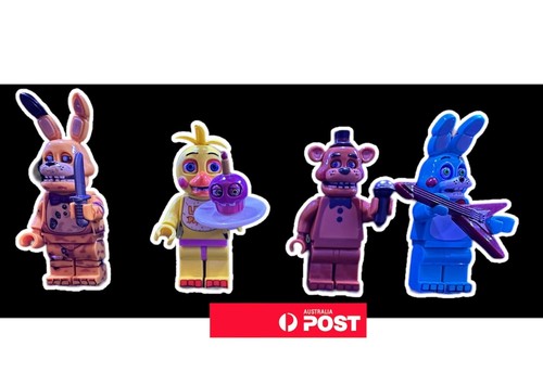 FNAF2 Toy Animatronic + SpringTrap 4 Pack Bundle - Mini Figures READ DESCRIPTION | eBay