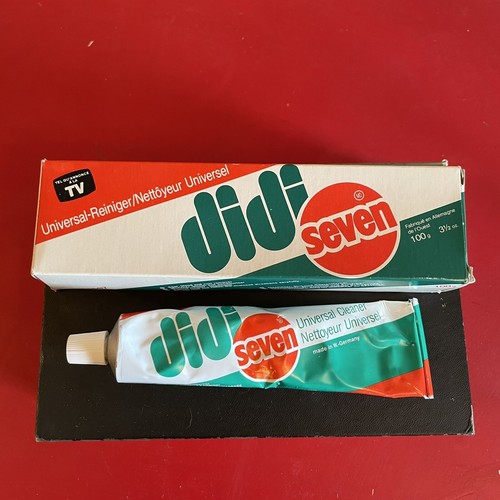 Vintage DiDi Seven Universal Cleaner 3 1/2 oz. Made in Canada Open Box ...
