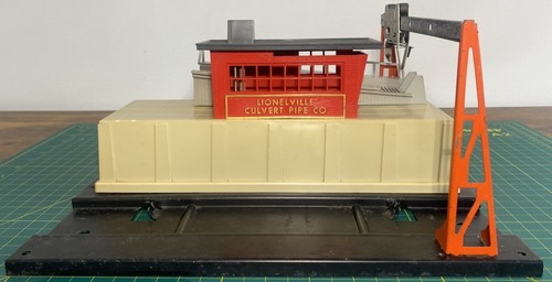 Lionel 342 Culvert Pipe Loader Post War O Gauge | eBay