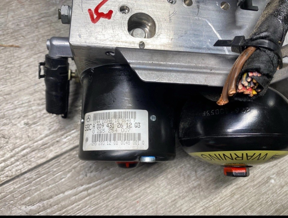 MERCEDES BENZ OEM W211 W219 R230 ABS HYDRAULIC SBC BRAKE PUMP ANTI LOCK ...