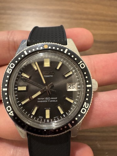 Seiko 62MAS 6217-8000 May 1965 Small Crown 150m First Diver Great ...