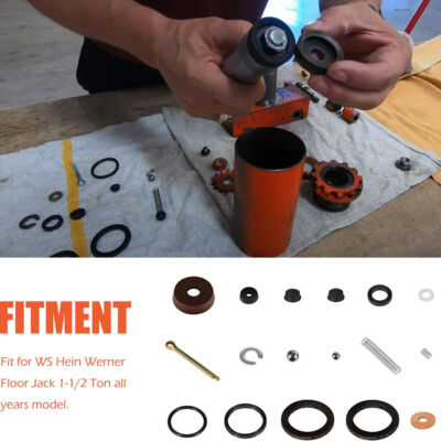 Seal Replacement Repair Rebuild Kit for Floor Jack WS Hein Werner 1-1/2 ...