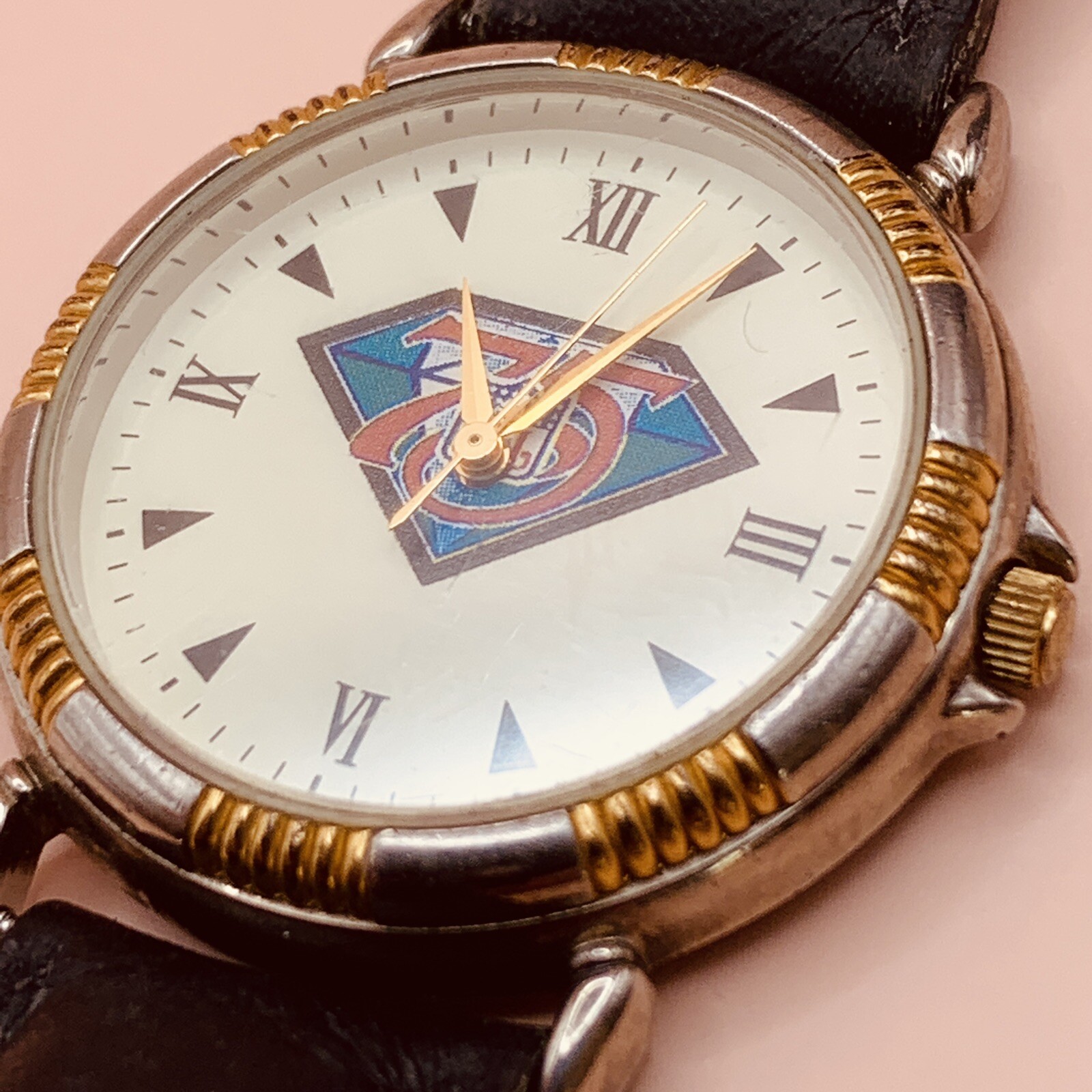 Womens 35mm NFL 75 Years Fossil Watch ZC-00345 Nice Condition Leather ...