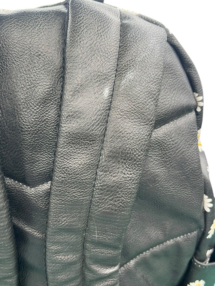 Black Daisy Backpack Interior Laptop Holder Jessica Simpson | eBay