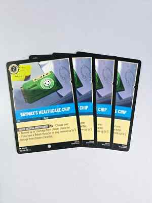 Baymax's Healthcare Chip 166/204 Playset 4 cards - Azurite Sea | eBay