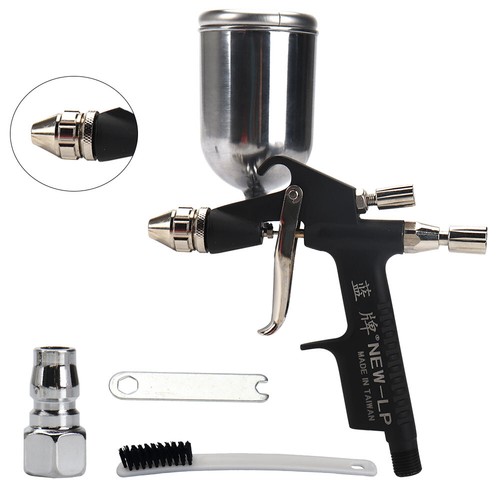 Mini Air Spray Gun Auto Car Detail Touch Up Sprayer Paint Repair 0.5mm ...