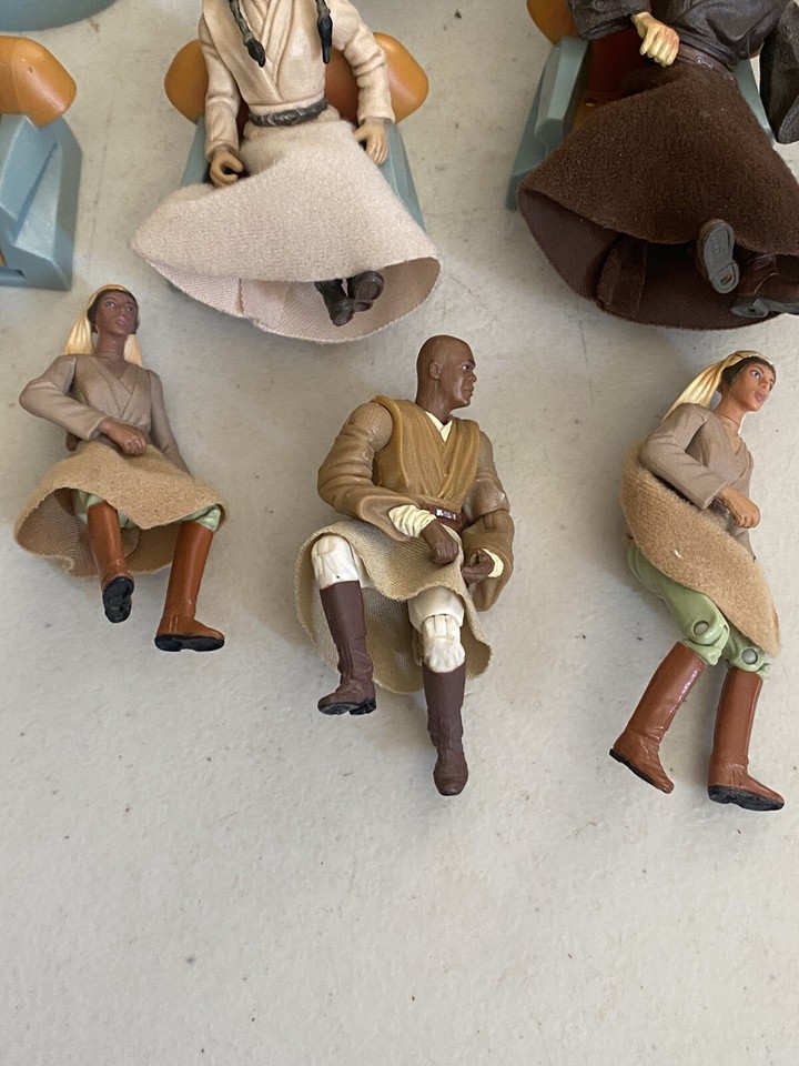 Star Wars High Jedi Council Set Complete 18 Figure Lot Plus 9 chairs | eBay