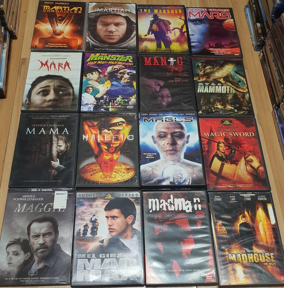 Updated $3 Each Horror, Sci-Fi and Fantasy DVDs INCAN - MOON - Fill ...