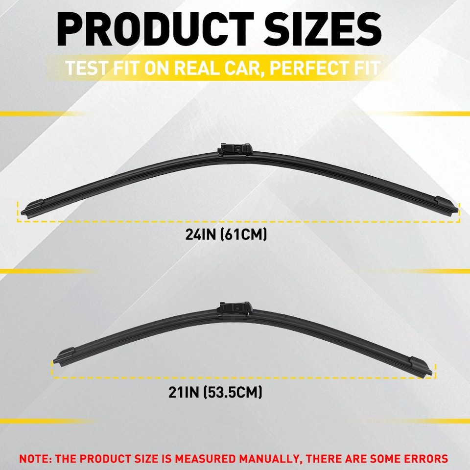 2Pcs Car Windscreen Wiper Blades For Range Rover Evoque L538 2011-2018 ...