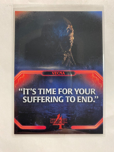 It's Time for Your Suffering to End. - Vecna Stranger Things Season 4 # ...