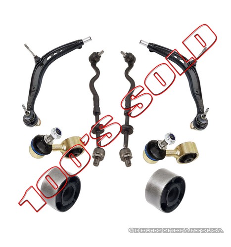 Control Arm Arms Ball Joint Joints Tie Rod Rods Bushing 8 for BMW E36 ...