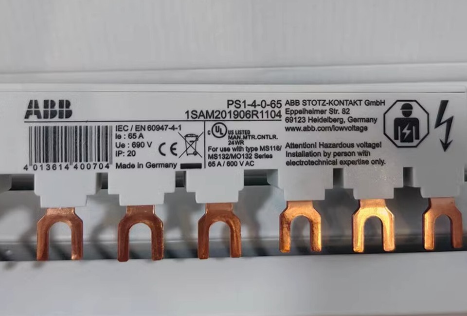 1pcs ABB Connection Block Terminals PS1-4-0-65 | eBay