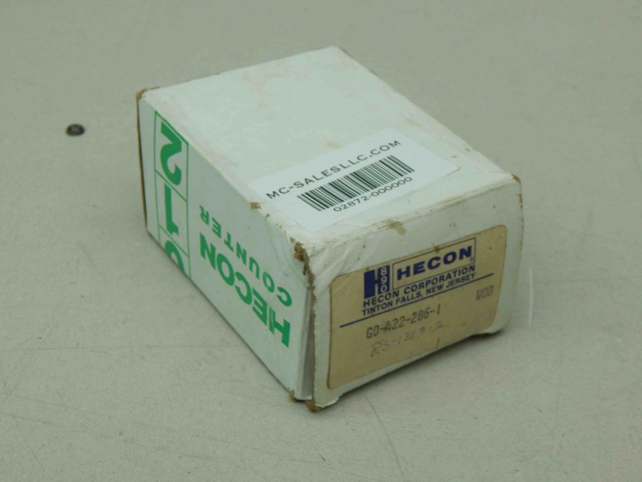Hecon G0-422-286-1 Electromechanical Counter | eBay